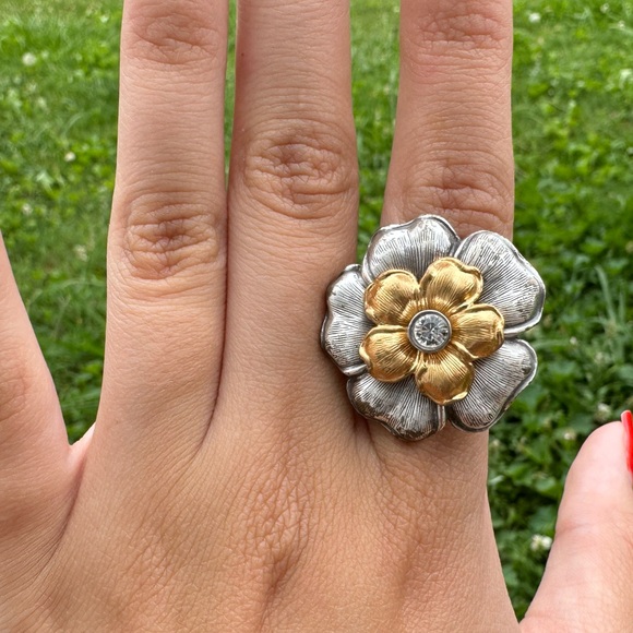 Brighton | Jewelry | Vintage Matching Flower Brighton Ring And Necklace ...